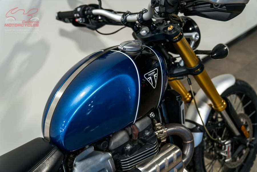 2019 Triumph Scrambler 1200 XE Cobalt Blue for sale in Brea, CA