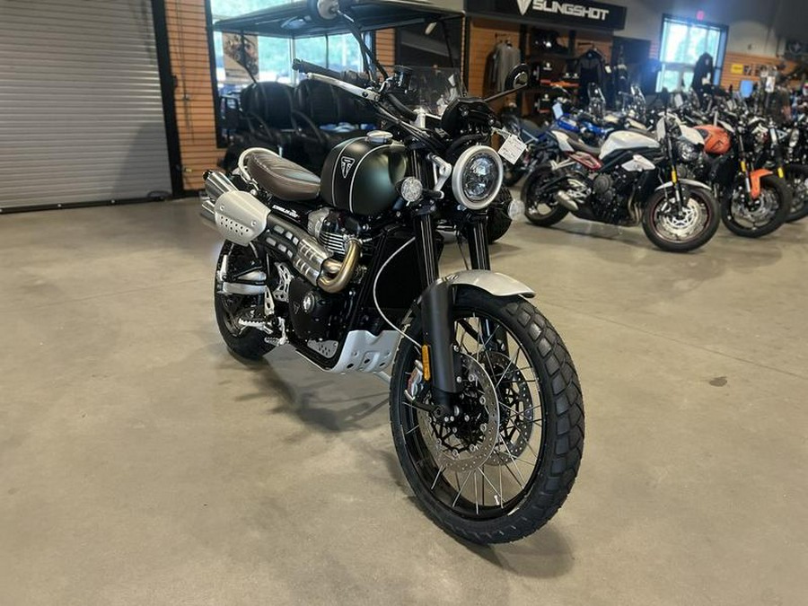 2023 Triumph Scrambler 1200 XC Matte Khaki Green Matte Jet Black for ...