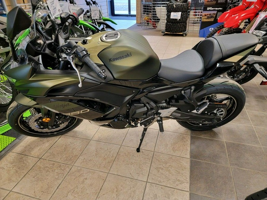 2024 Kawasaki Ninja® 650 Metallic Matte Dark Gray/Metallic Spark Black ...