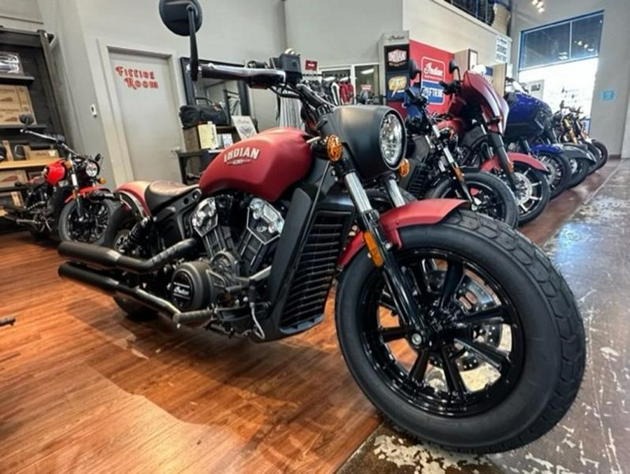 2023 Indian Motorcycle® Scout® Bobber ABS Ruby Smoke for sale in ...