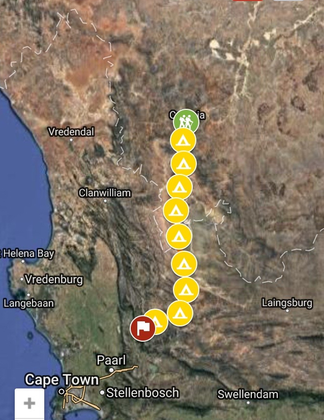 Hiking the Tankwa Camino with Foldscope