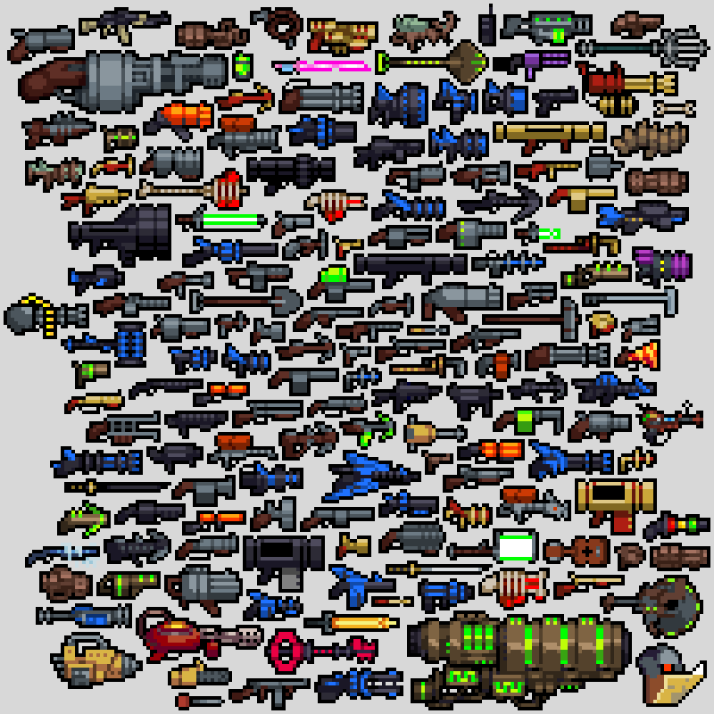 Weapons - Nuclear Throne Together Mod Wiki | MinMax