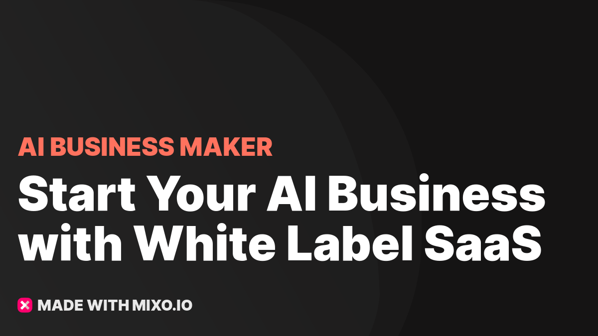 Launch Your AI Business | AI Business Maker