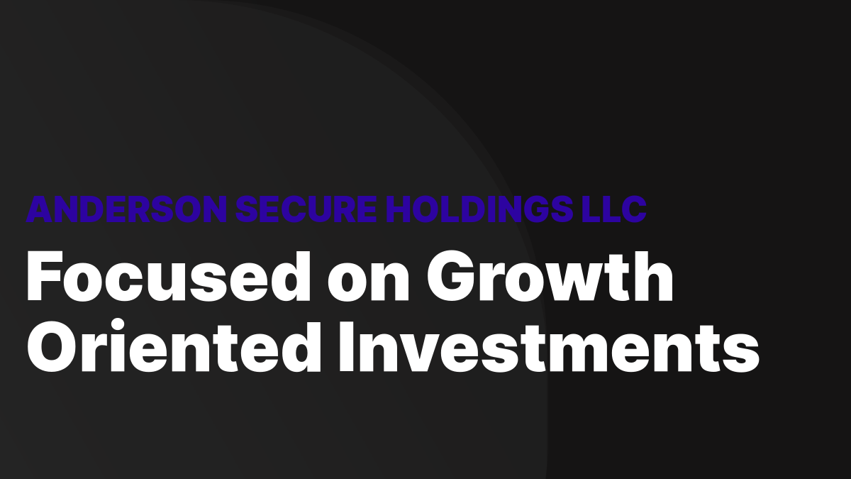 Anderson Secure Holdings LLC