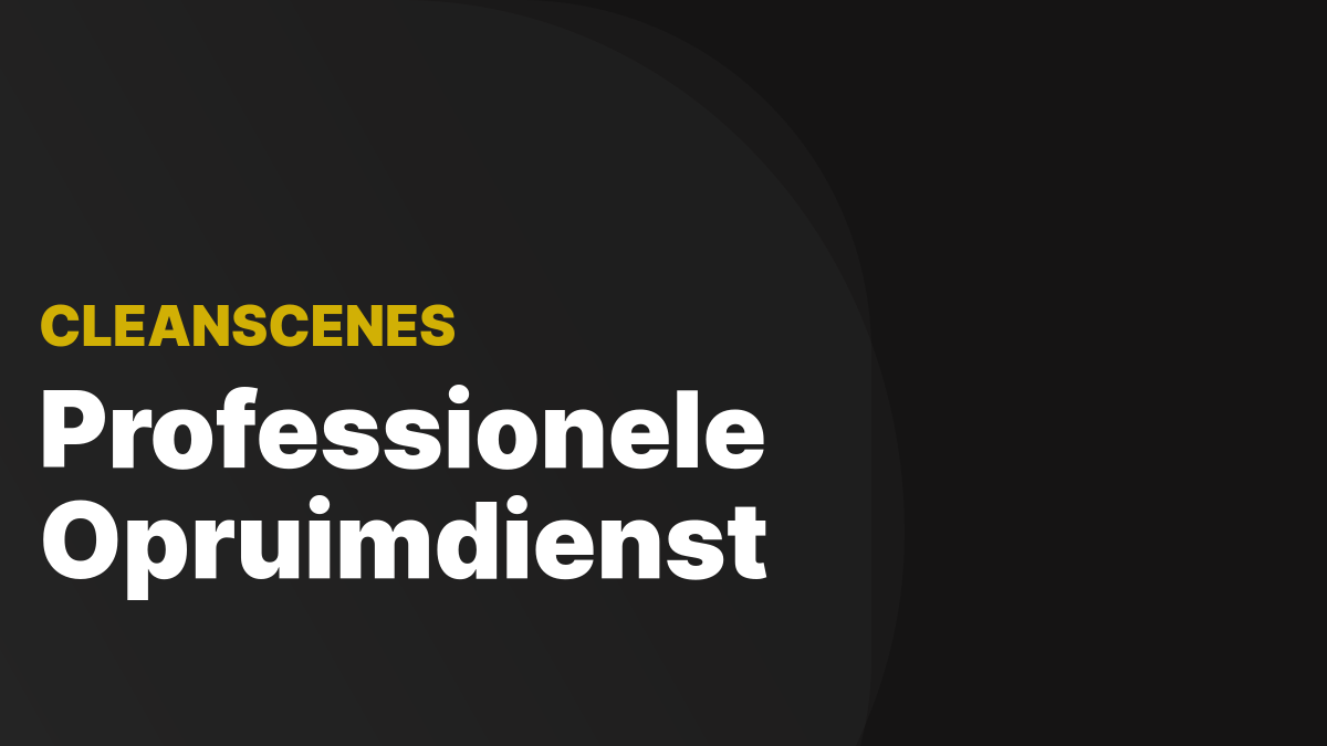 opkuis na overlijden: professioneel en betrouwbaar