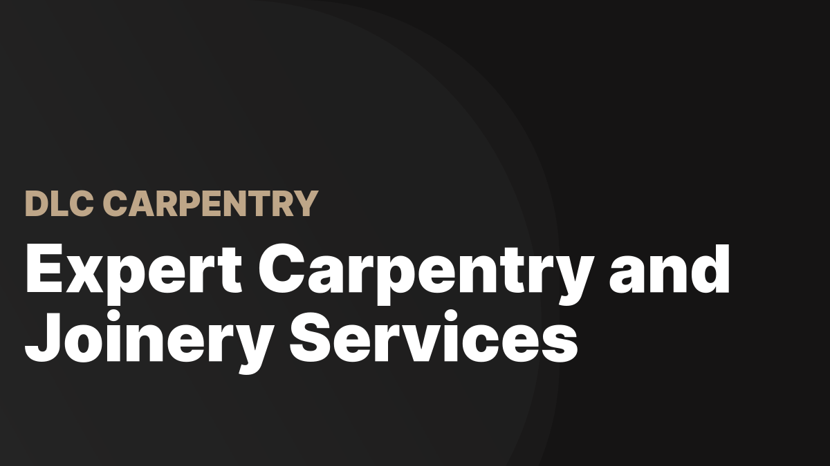 WoodWork Masters - Contact Form for Carpentry and Joinery Services