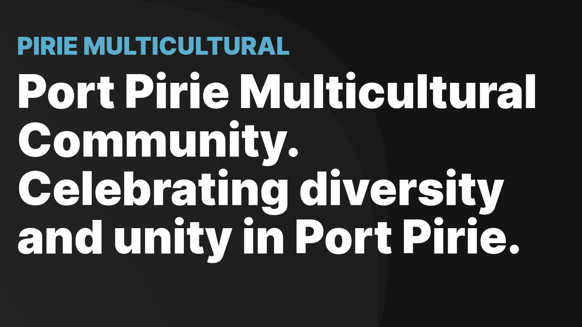 Port Pirie Multicultural Community