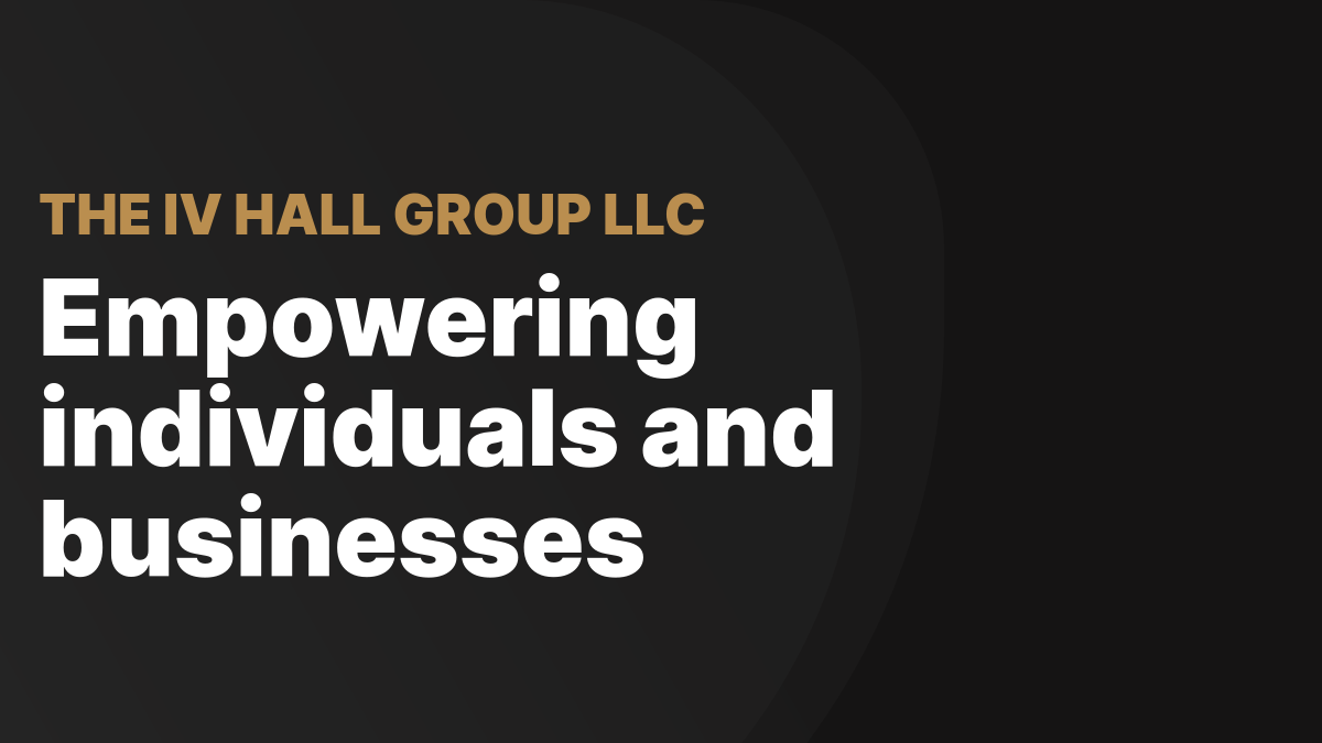 THE IV HALL GROUP LLC - THE CLINIC