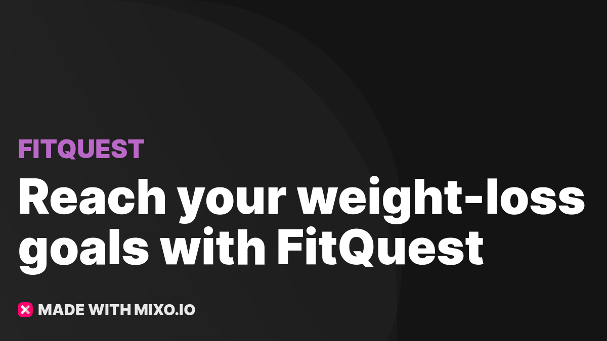 Achieve your goals | FitQuest