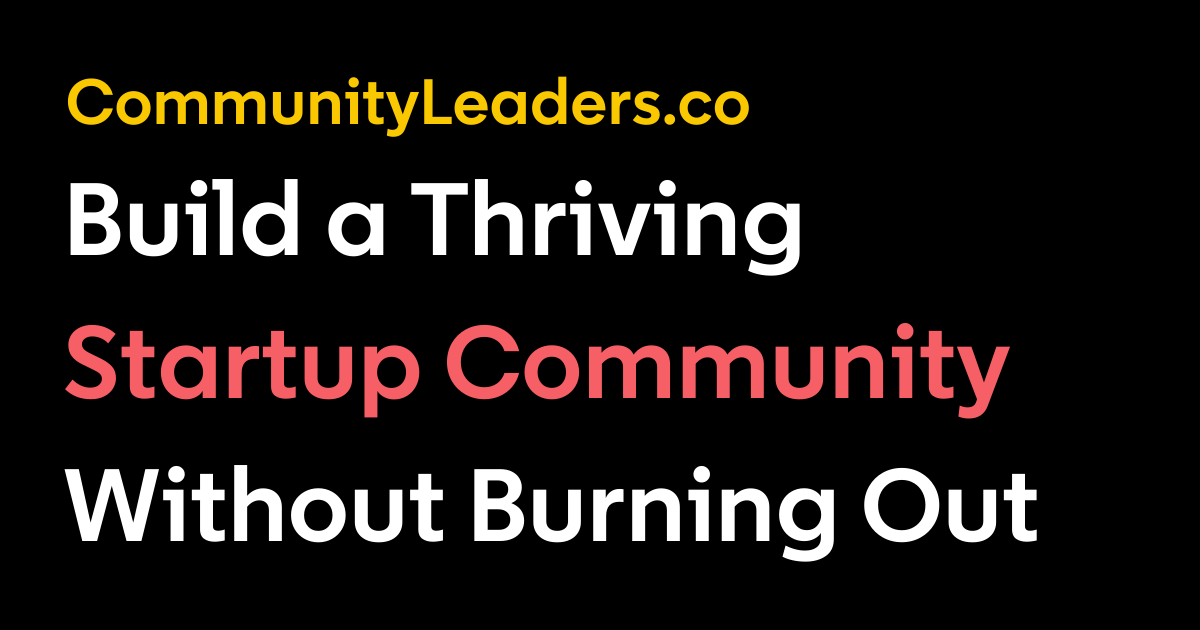Espree Devora | Community Building for Startups