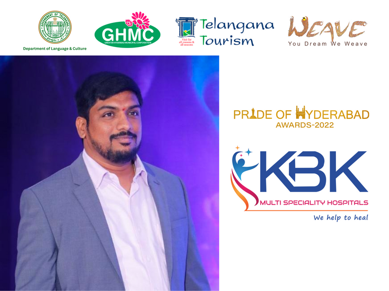KBK Hospitals founded by K Bharat Kumar conferred the Pride of ...