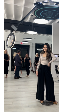 360 Video Booth Station For Salons: Portable Panoramic Selfie Platform ...