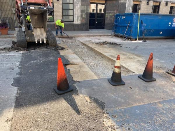 Nashville Hot Asphalt Patching Repairs For Apartment Complex Parking ...