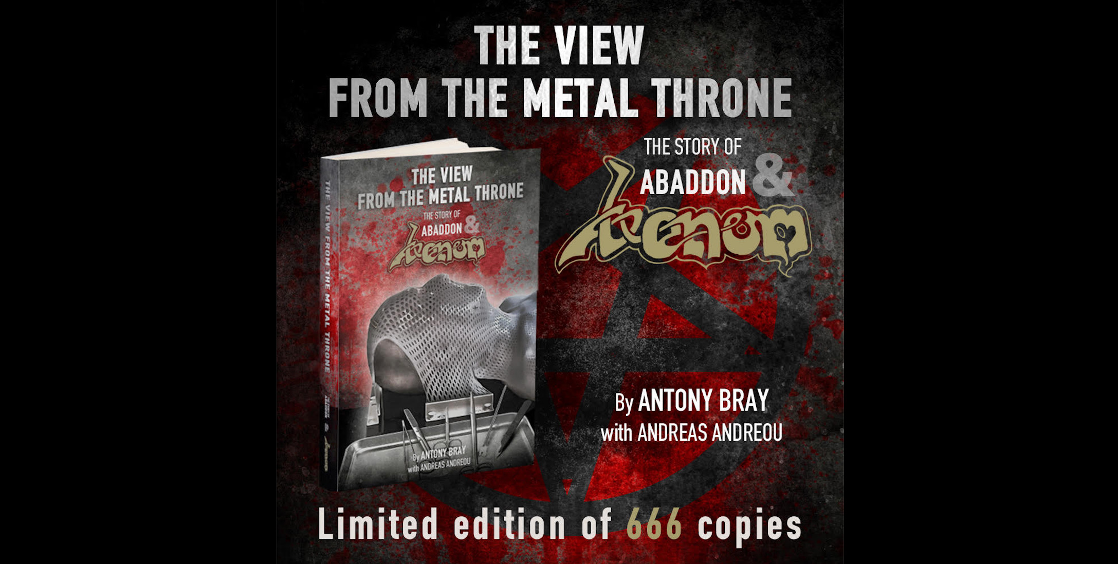 VENOM – A Visão do Trono de Metal – A História de Abaddon & Venom já ...