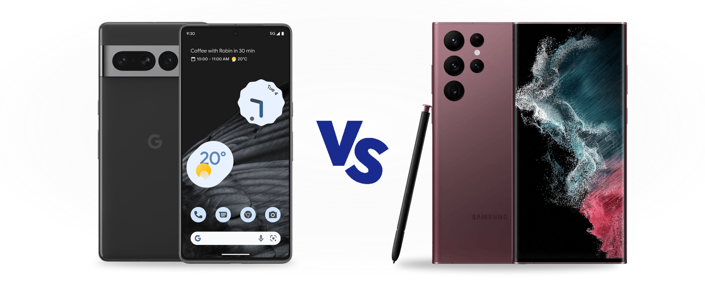 Google Pixel 7 Pro vs Samsung S22 Ultra: Wat zijn de verschillen? - Mobiel.nl