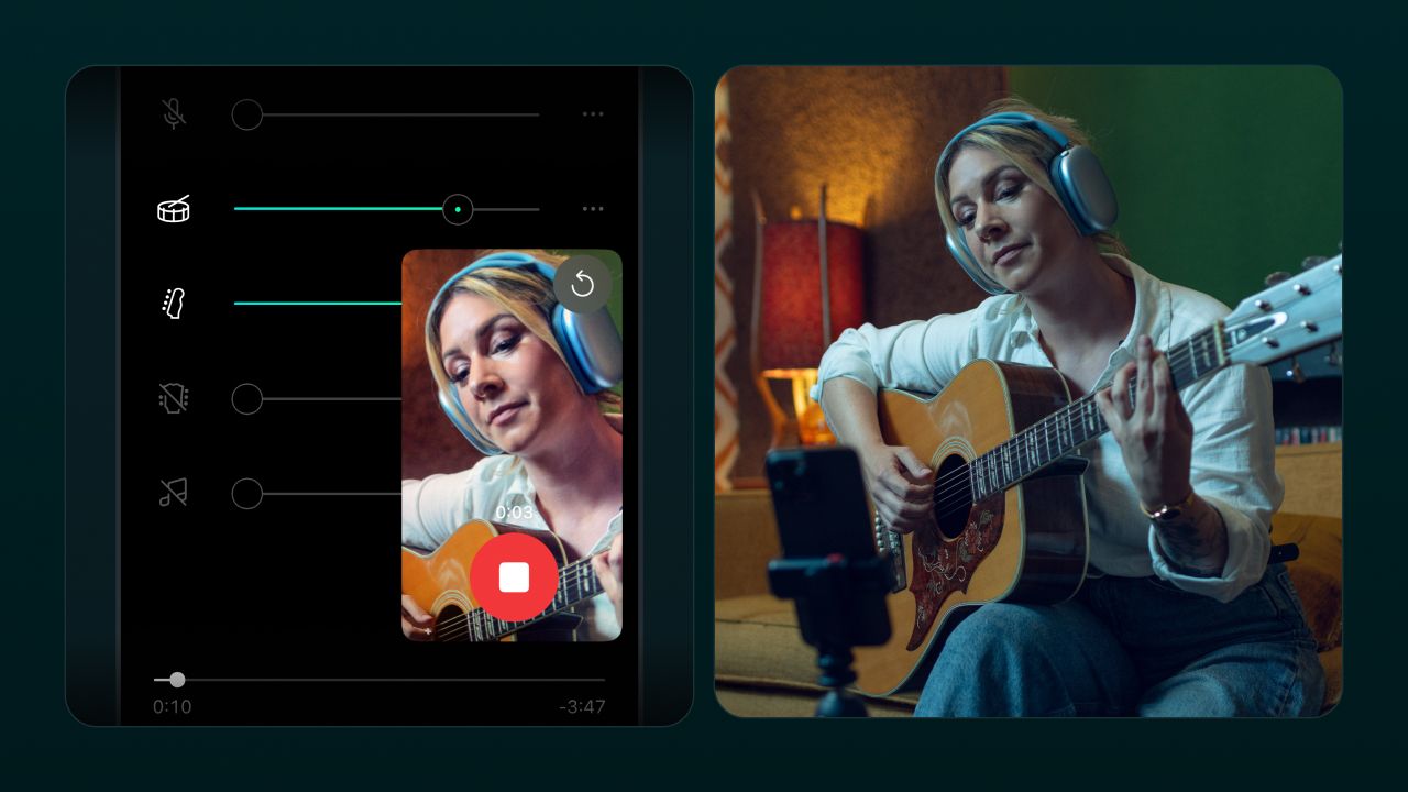 Moises | Video Recording for Musicians and Creators