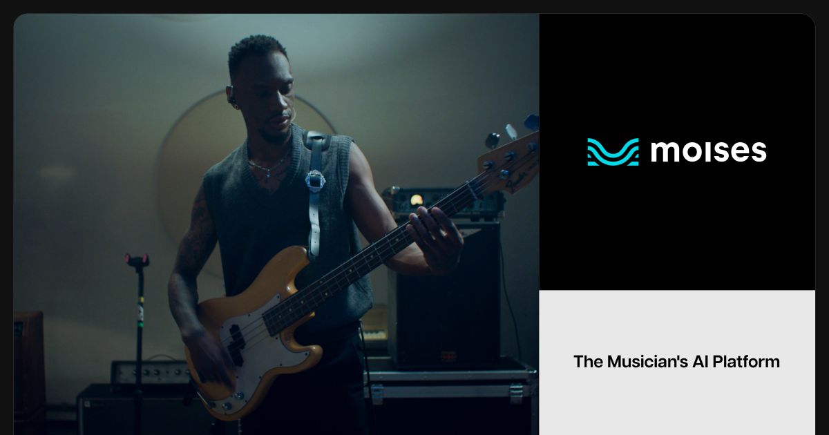 Crea al instante bases para bajo con Moises