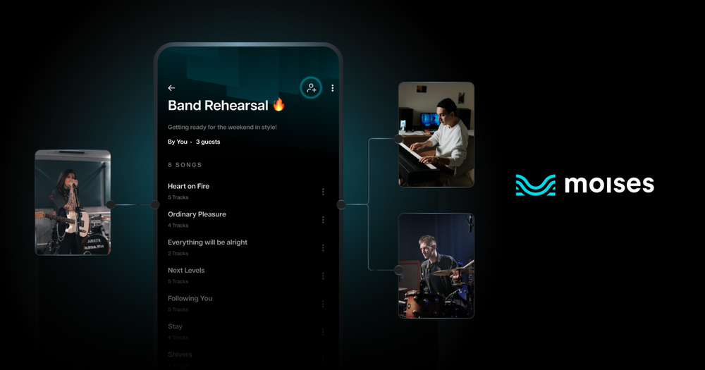 Moises' Band Collaborative Setlist: Unifying Creativity