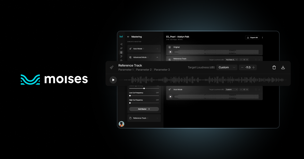 AI Mastering with Moises: Top-Tier Sound Made Easy AI Mastering with Moises: Top-Tier Sound Made Easy