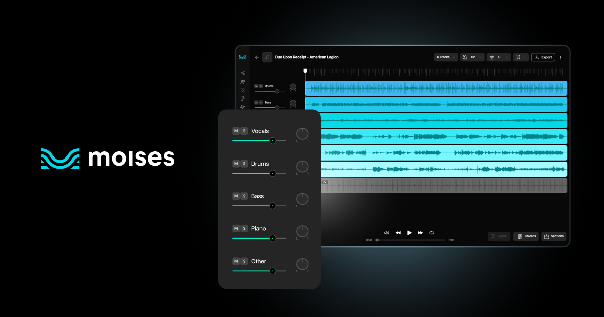 比類ないオーディオ品質のためのハイファイステム分離