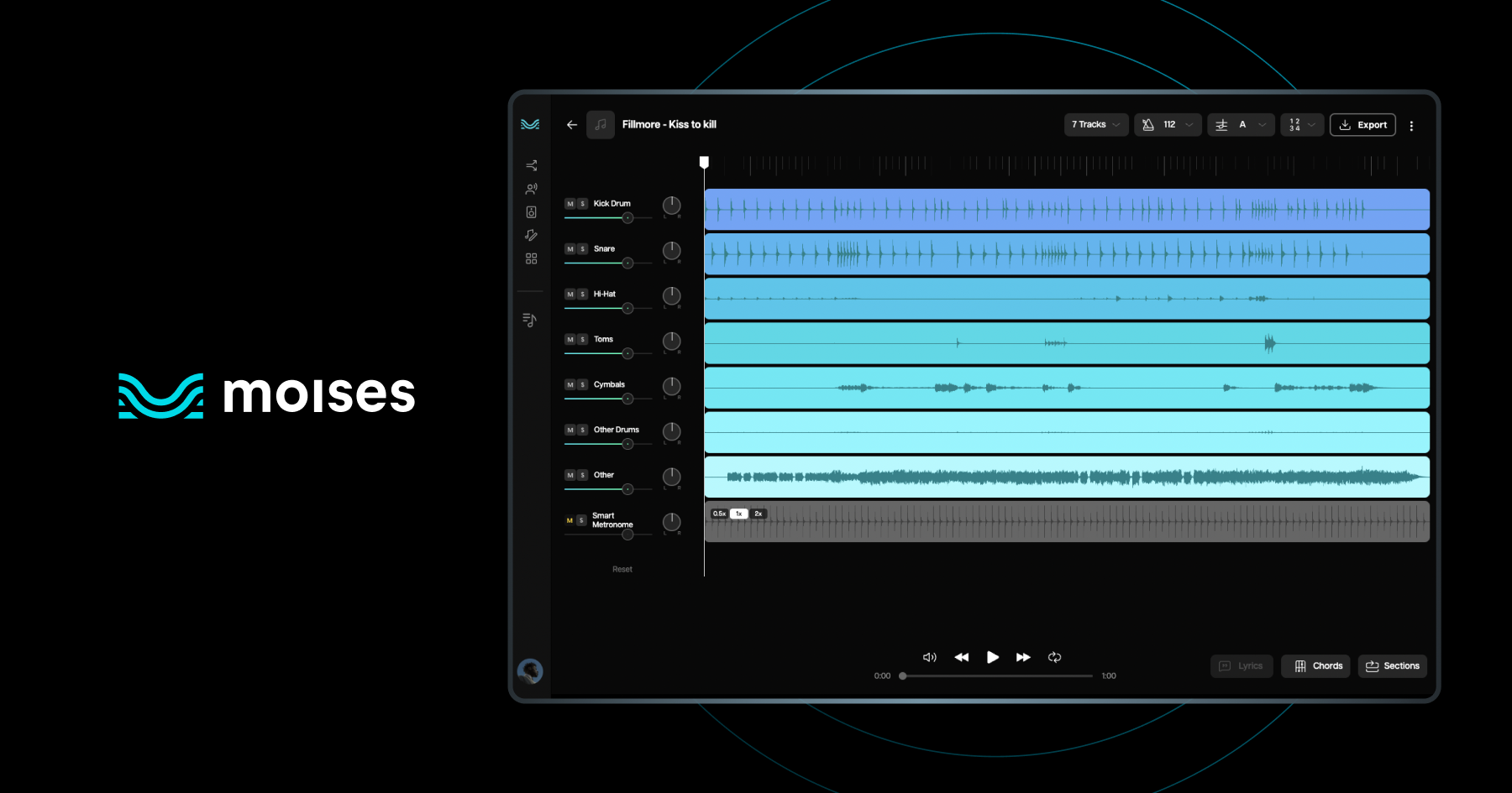Découvre l’application Web Moises, un must pour la musique