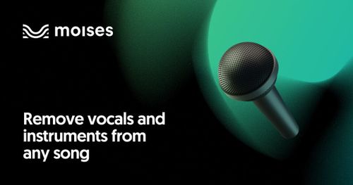 AI Audio Separation: Vocal Remover & Instrumental Maker | Moises App