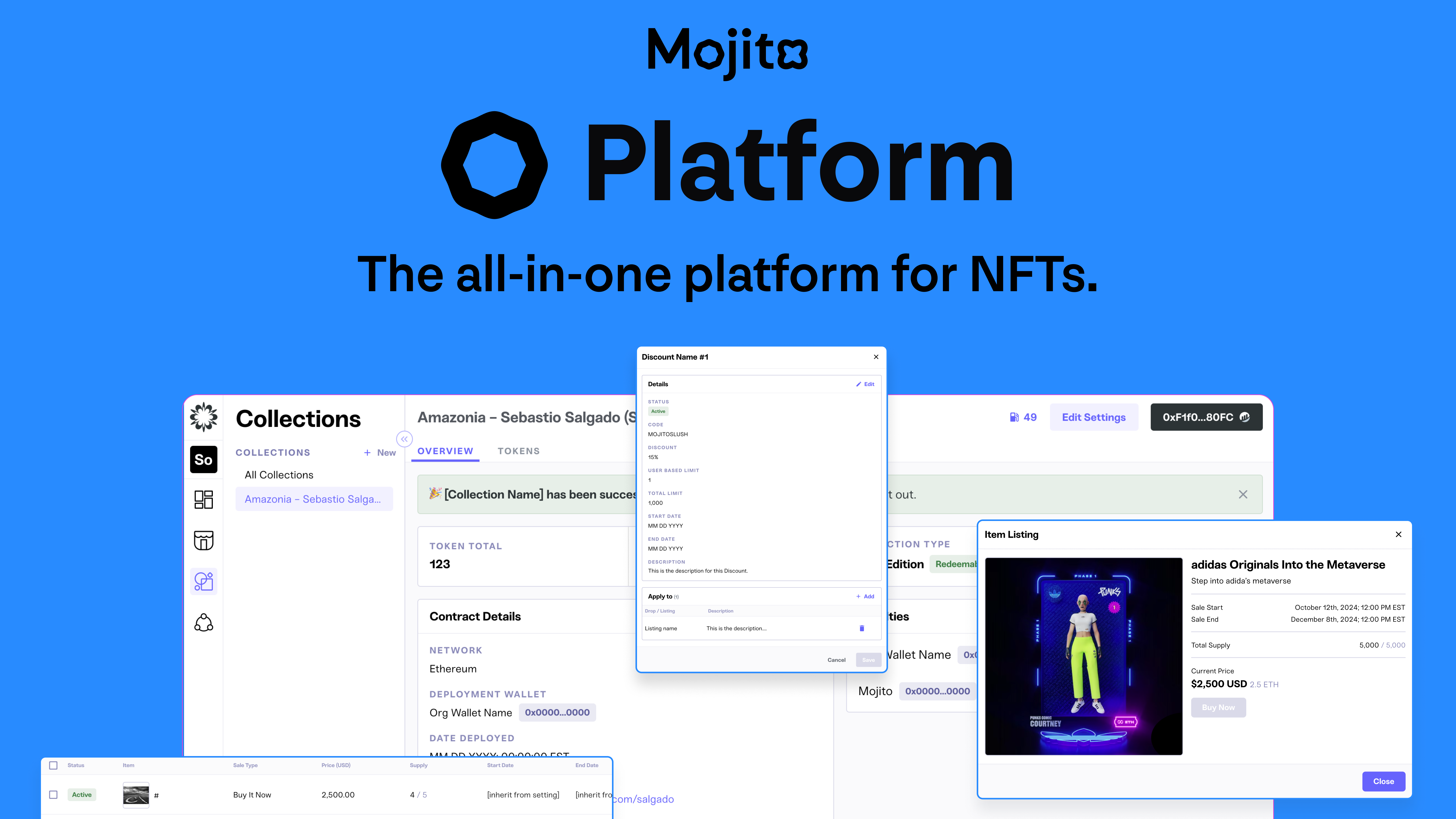The All-in-One Platform for NFTs | Mojito