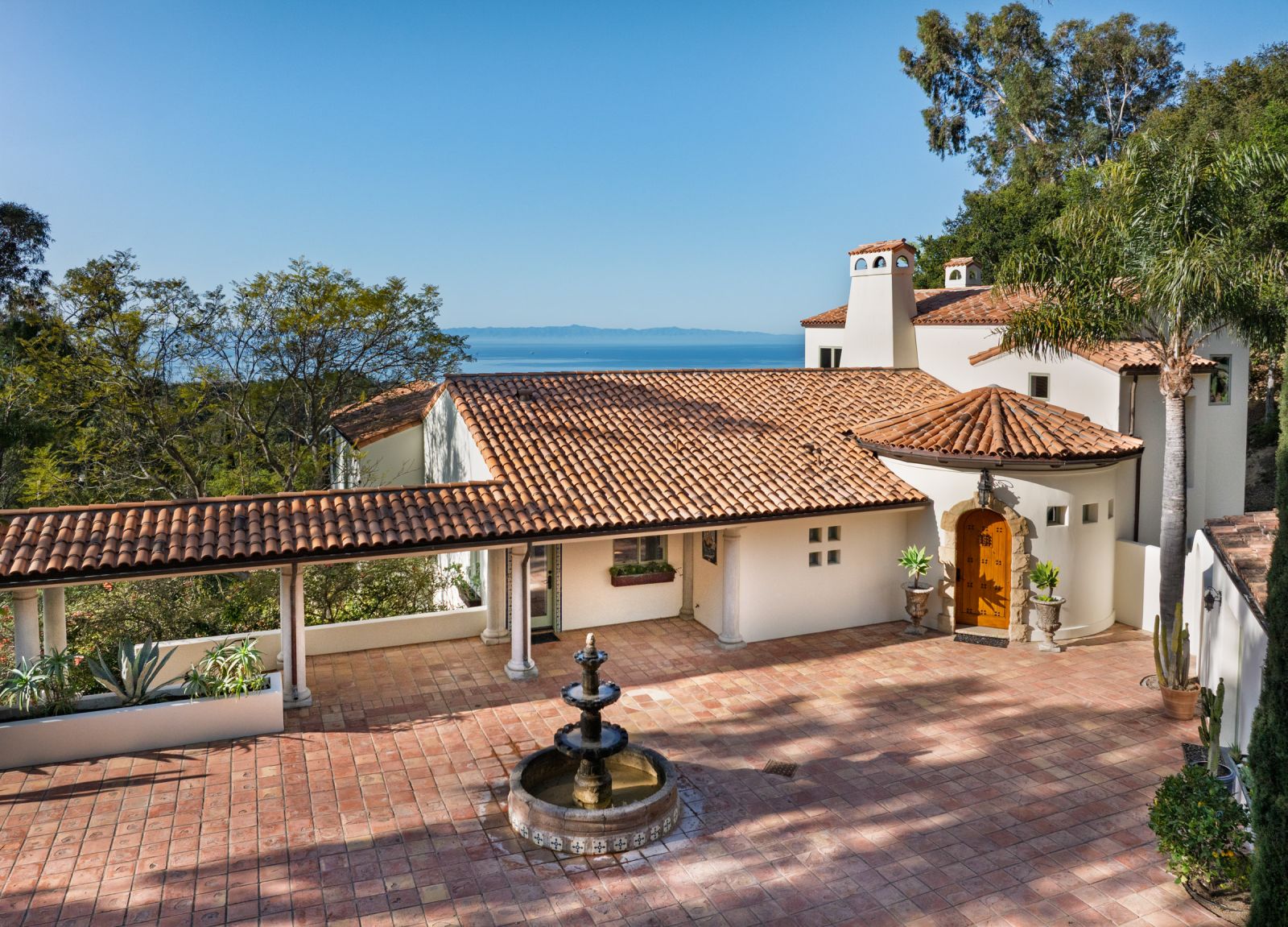 Mountain and Ocean View Montecito Hills Estate - Listing Agent Cristal ...