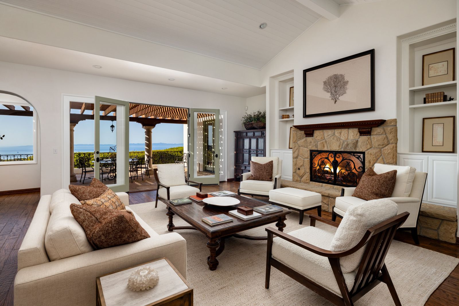 Mountain and Ocean View Montecito Hills Estate - Listing Agent Cristal ...