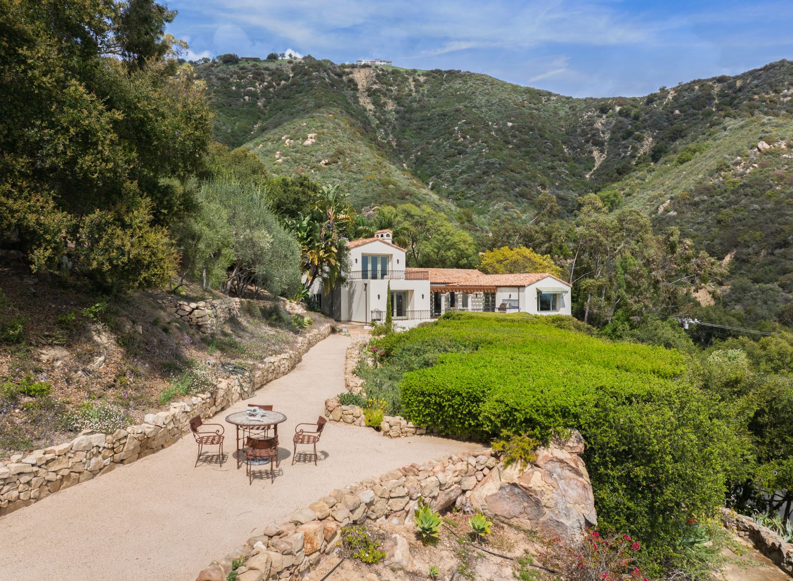 Mountain and Ocean View Montecito Hills Estate - Listing Agent Cristal ...