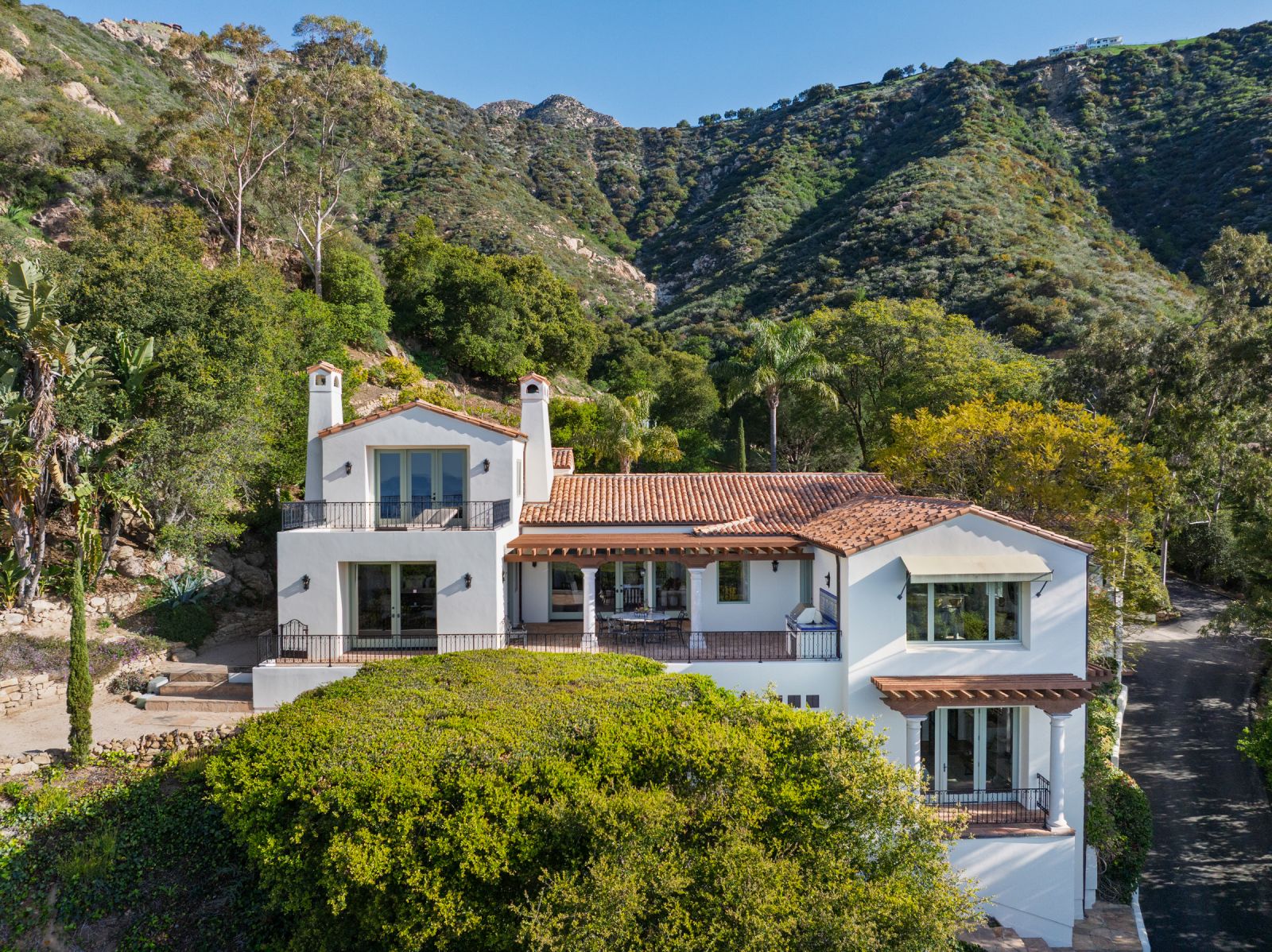 Mountain and Ocean View Montecito Hills Estate - Listing Agent Cristal ...