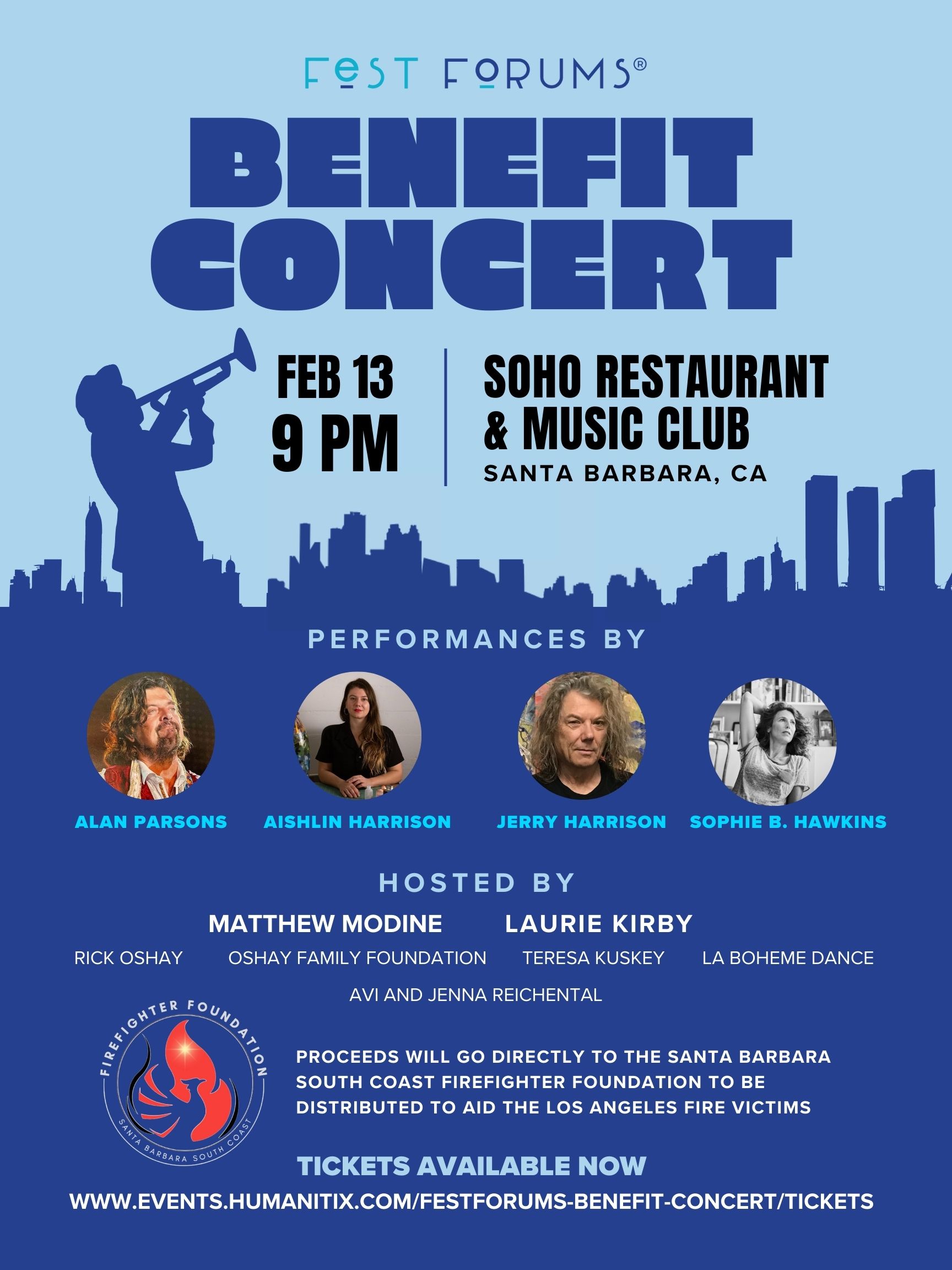 SANTA BARBARA SHOWS L.A. FIRE VICTIMS LOVE WITH A BENEFIT CONCERT ...