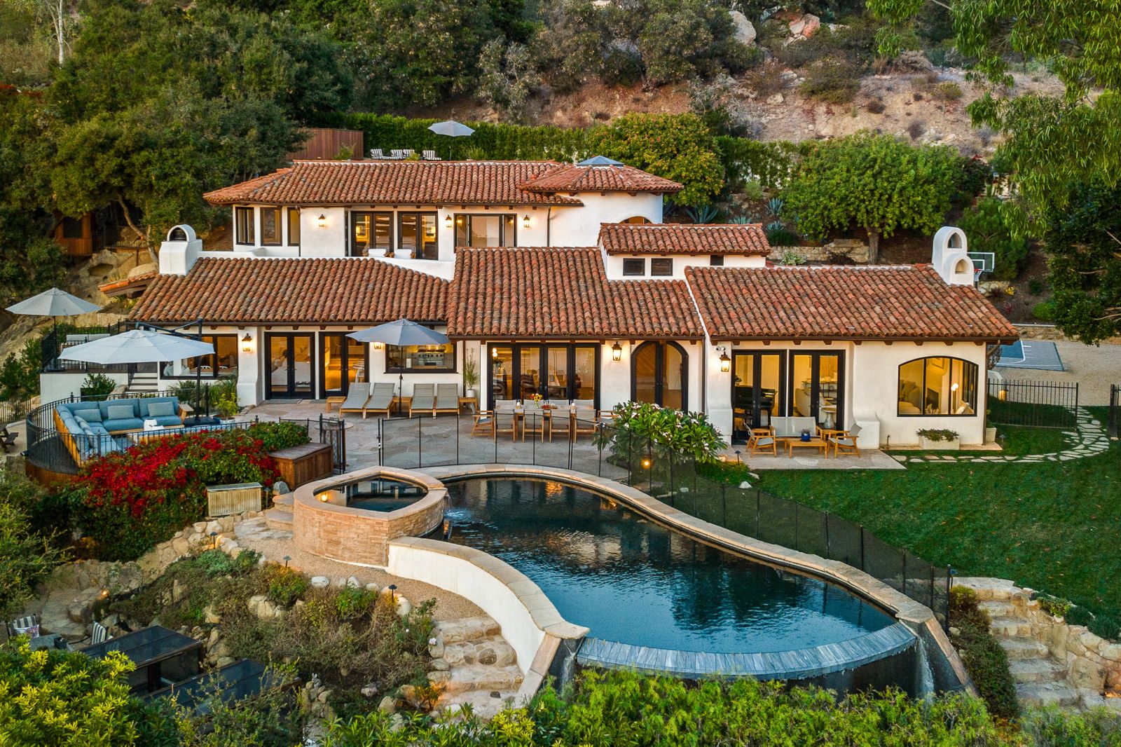 Elegance Redefined at this Private Mediterranean Estate