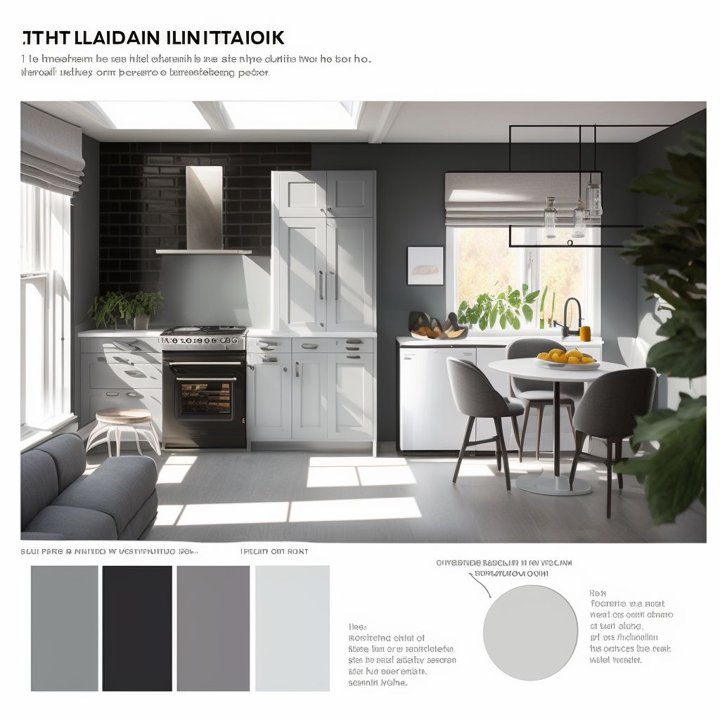 Kitchen, Modern, Light Grey Mood Board Ideas