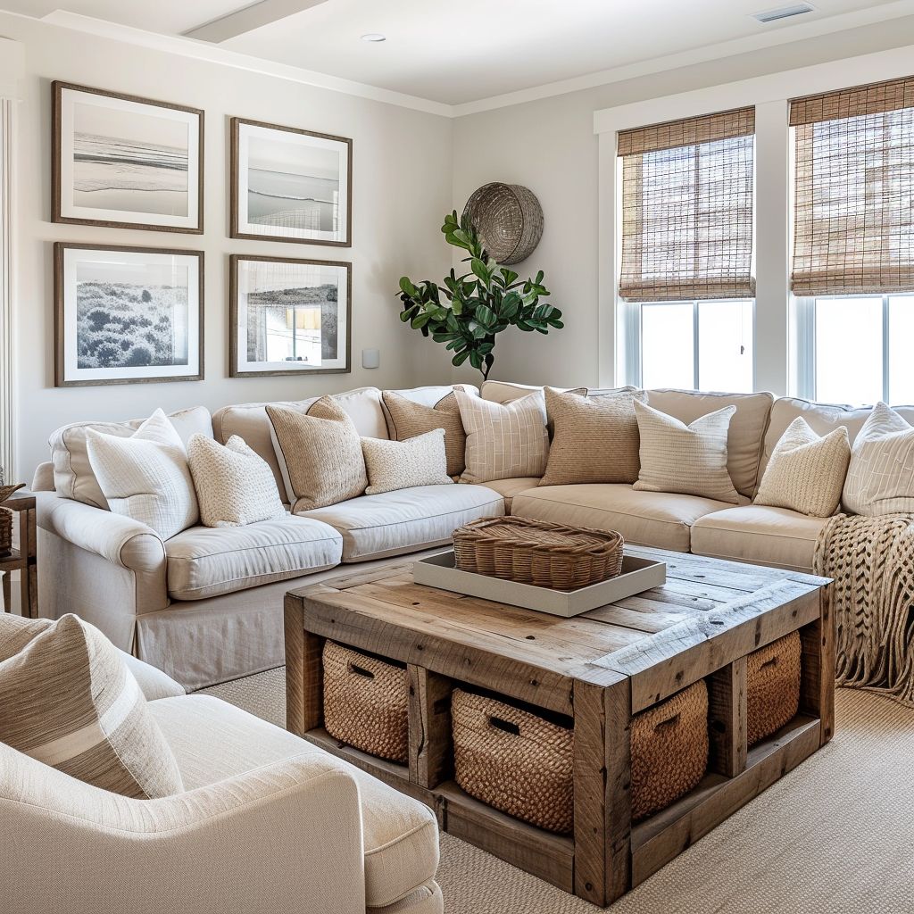 Contemporary California Casual Living Room Retreat