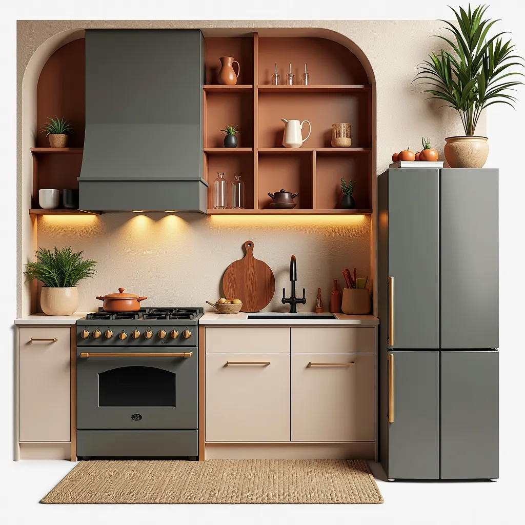 Moroccan Kitchen Design: A Harmonious Blend of Textures & Hues