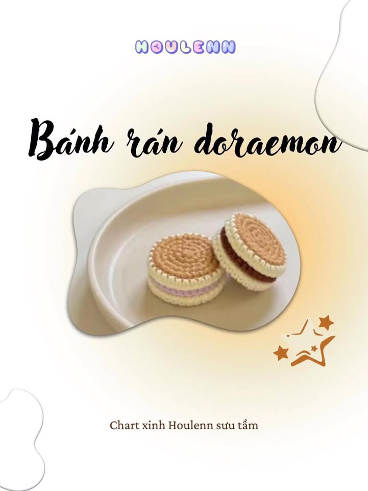 Khám Phá Chart Đan Móc Len Bánh Rán Doraemon Dễ Thương / 2025-04-26 01 ...