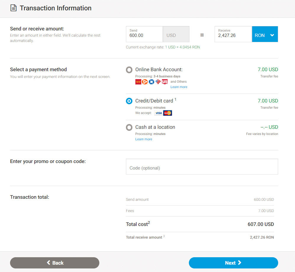 MoneyGram | Transfer de bani simplu, in 3 pasi.