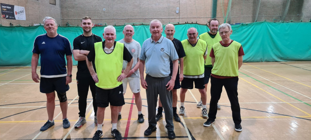 Connor Hall Helps Chorley Residents Stay Active with Walking Football