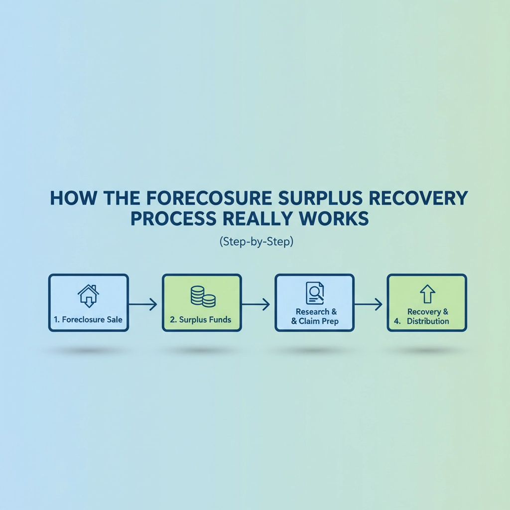 How the Foreclosure Surplus Recovery Process Really Works (Step-by-Step)