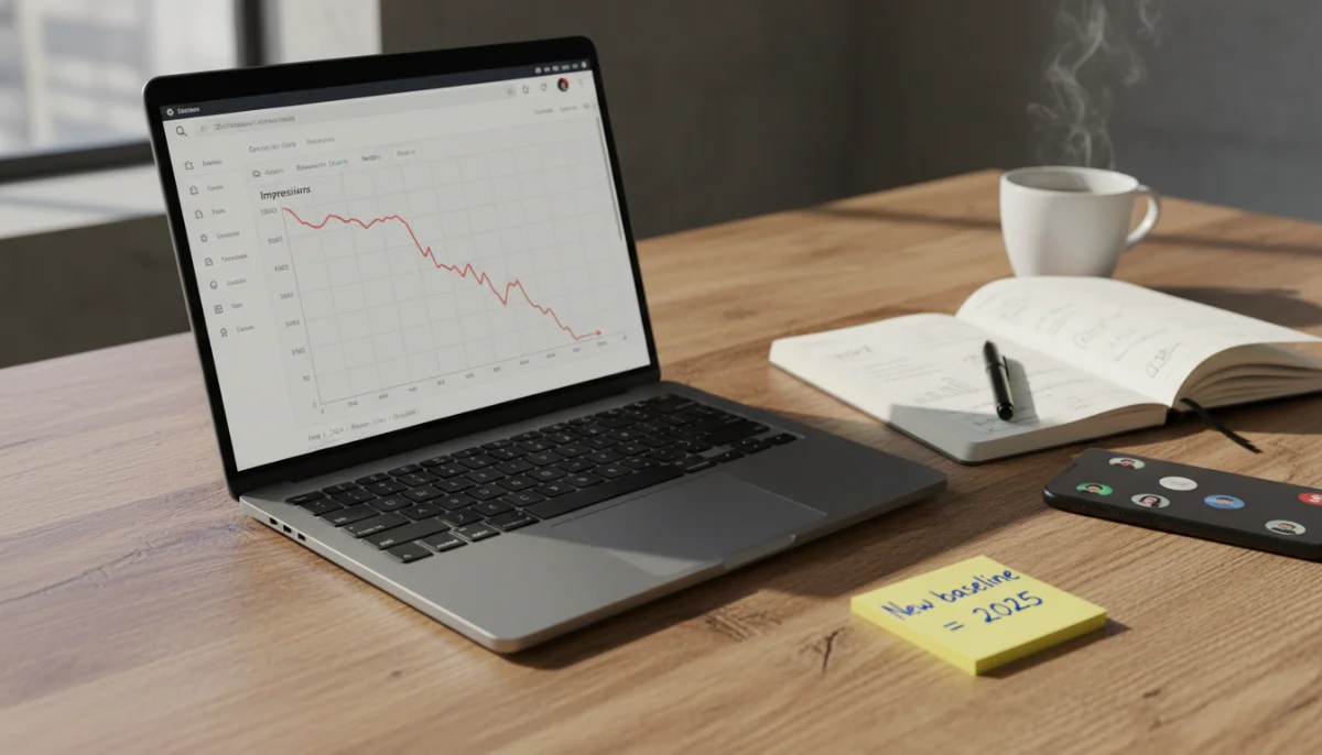 Why Your Google Impressions Dropped (And Why That’s Actually Good News)