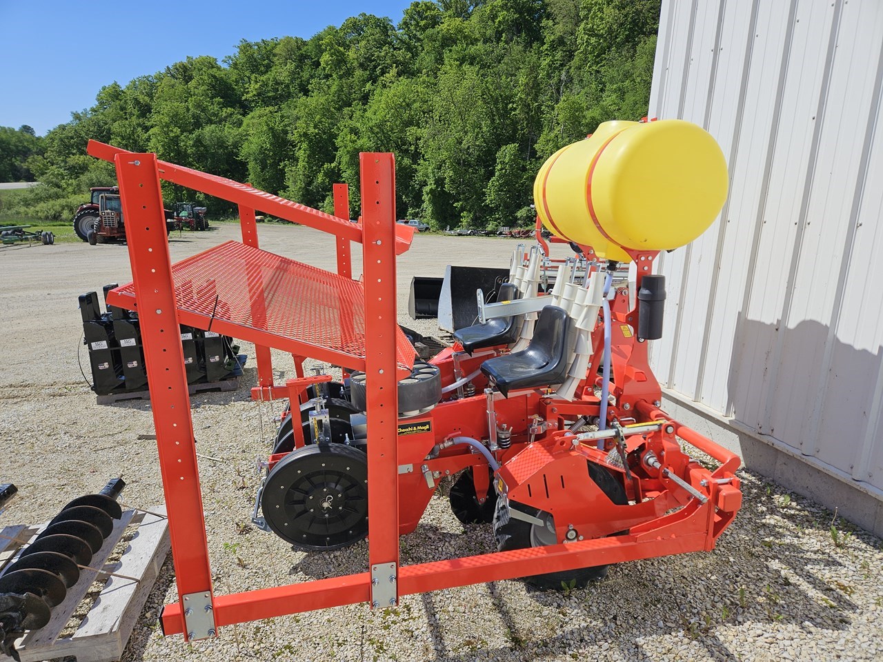 Equipment Spotlight: Checchi and Magli Transplanters in Action » Windridge Implements LLC, with ...