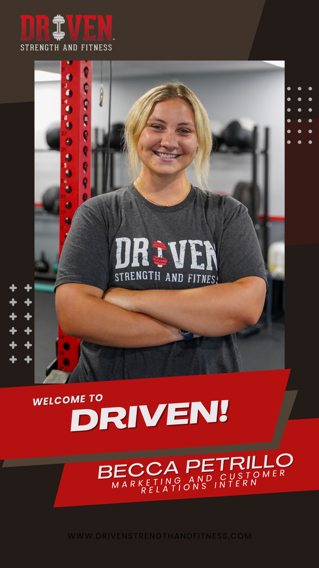 Let’s Welcome Becca to the Driven Team! ???? - Driven Strength and Fitness