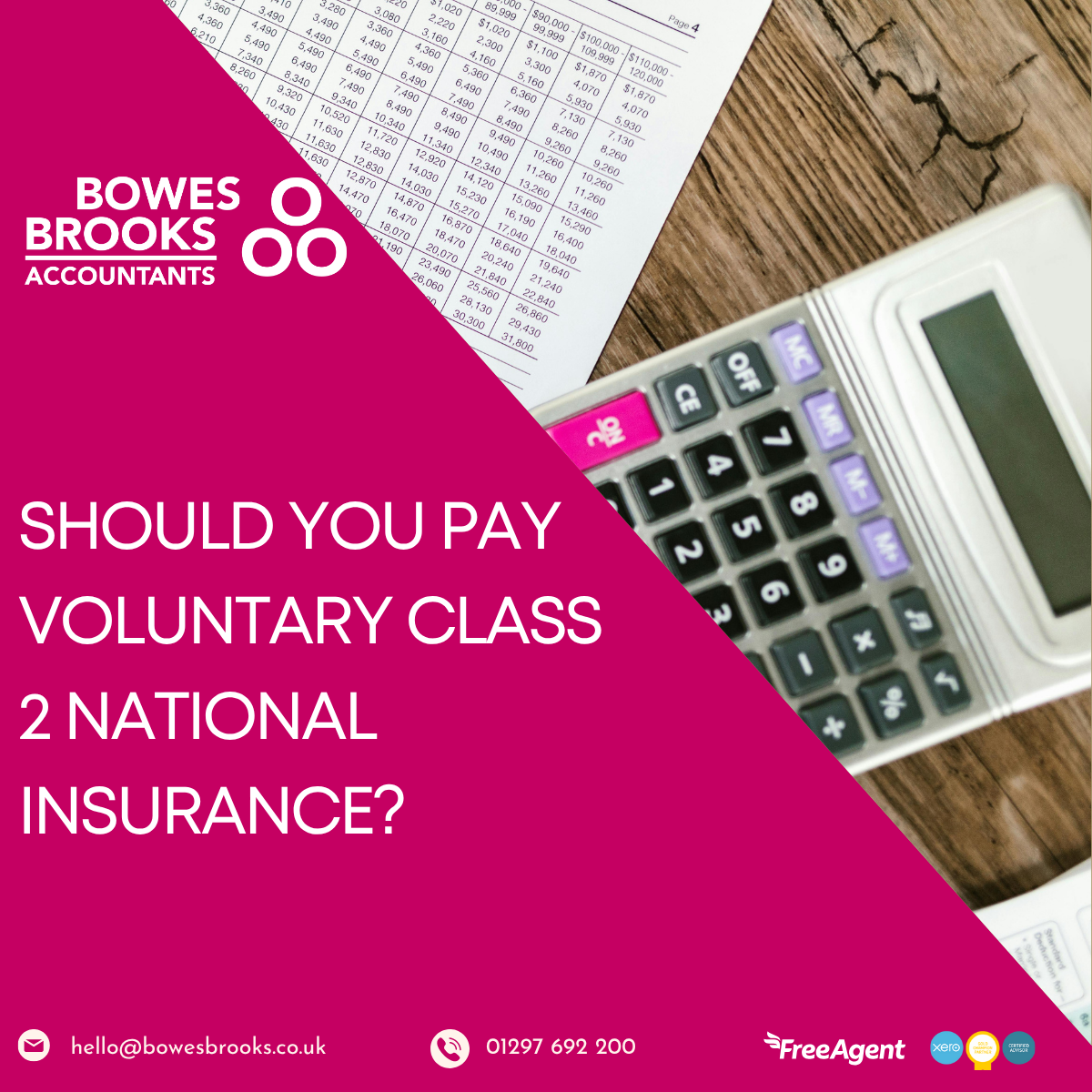 Should you pay voluntary Class 2 National Insurance?