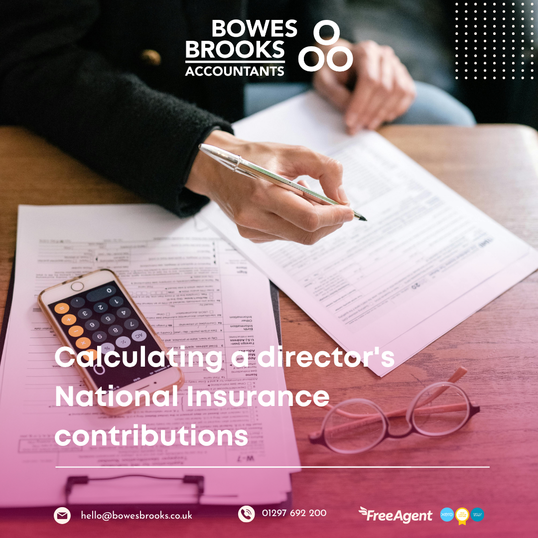 Calculating a director's National Insurance contributions