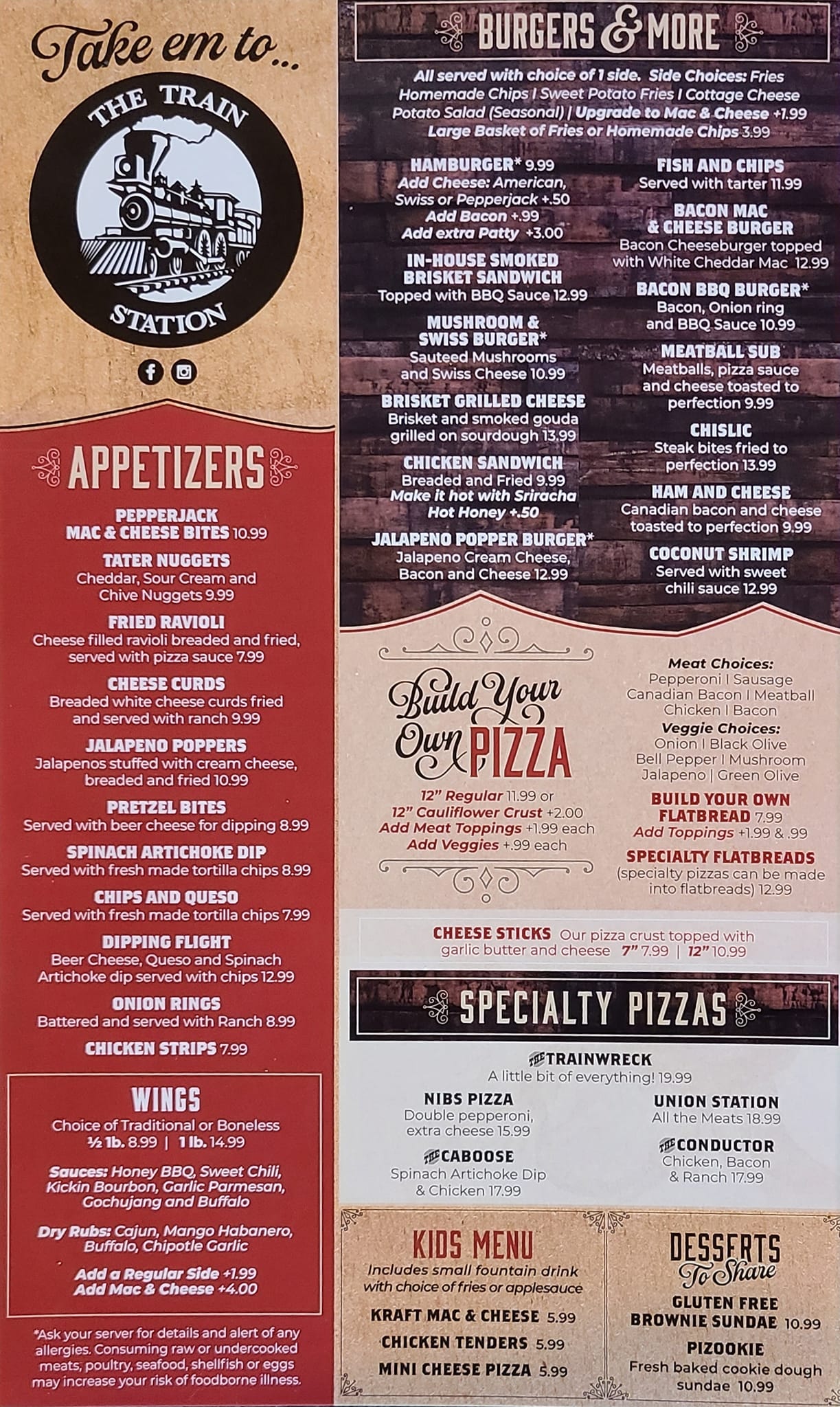 The Train Station Bar & Grill | Alton & Sheldon, IA – Food & Events