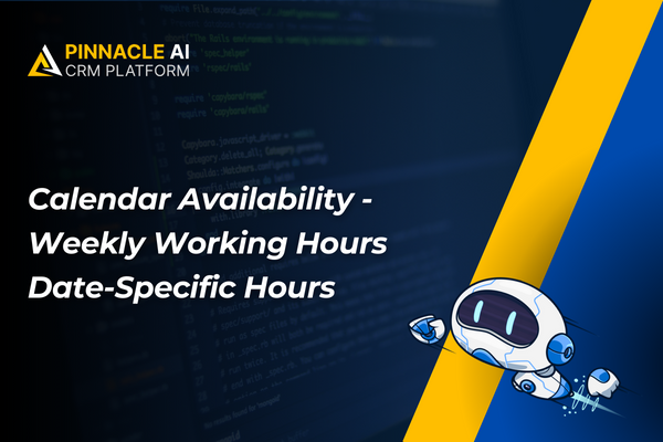 Calendar Availability - Weekly Working Hours Date-Specific Hours