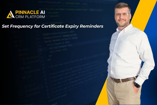Set Frequency for Certificate Expiry Reminders