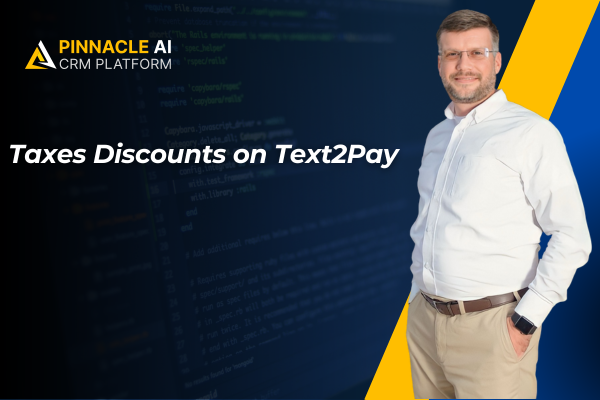 Taxes Discounts on Text2Pay