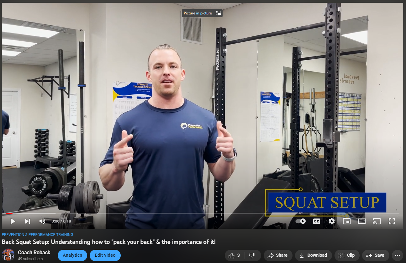 The Perfect Back Squat Setup and How to “Pack Your Back” From a ...